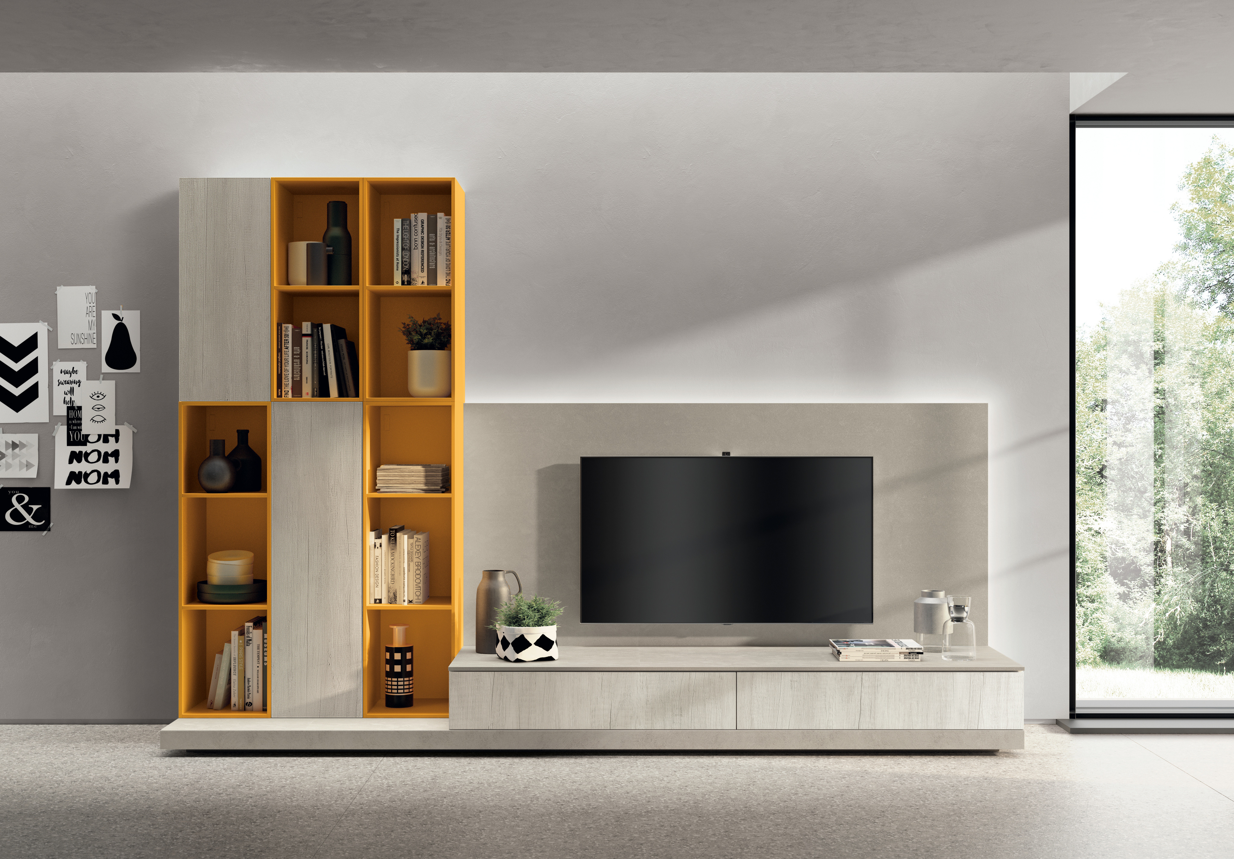How to furnish a modern living room. Scavolini Magazine!