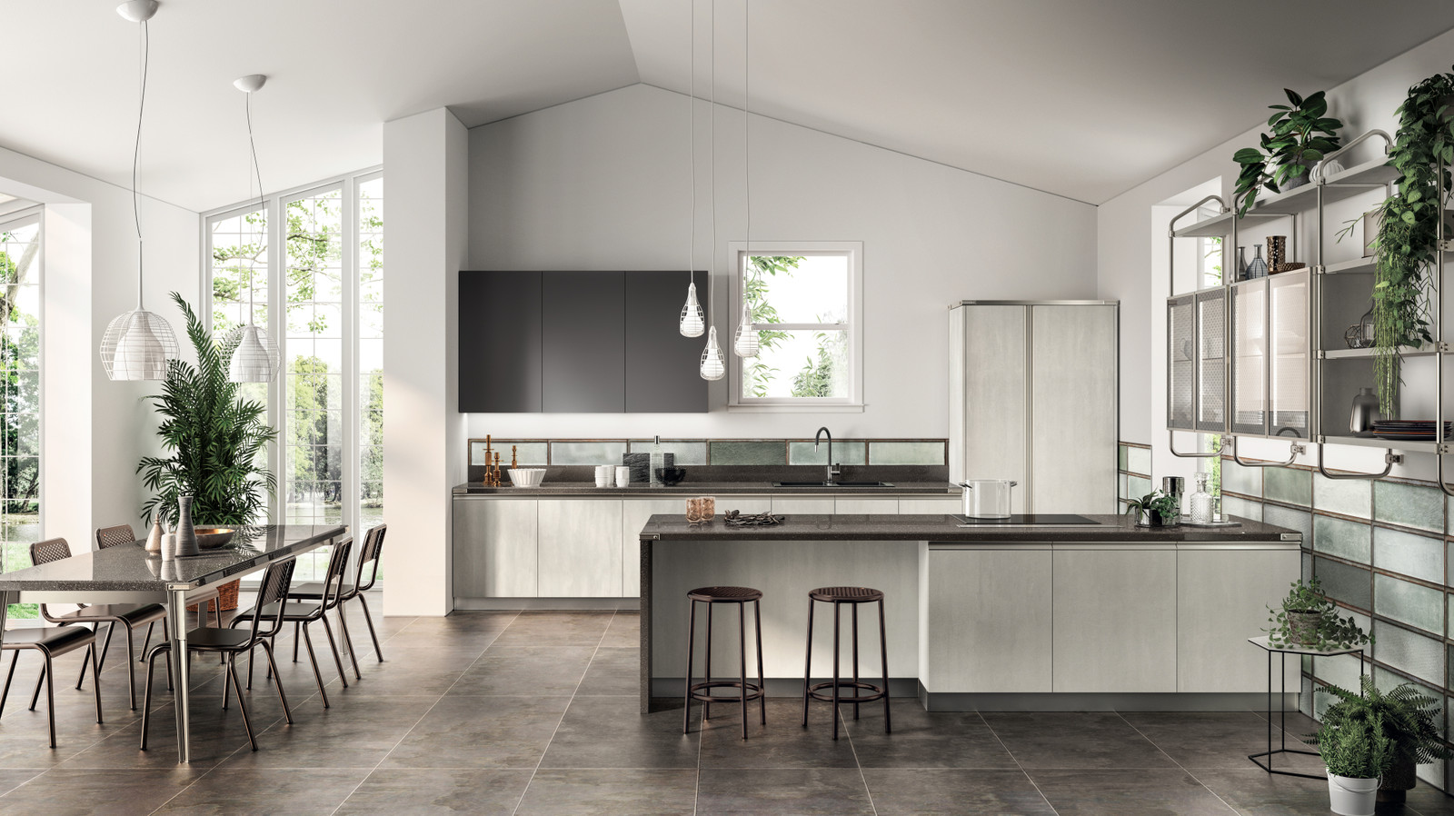 Kitchen Cabinet Diesel Open Workshop Scavolini | Images Catalog Colors