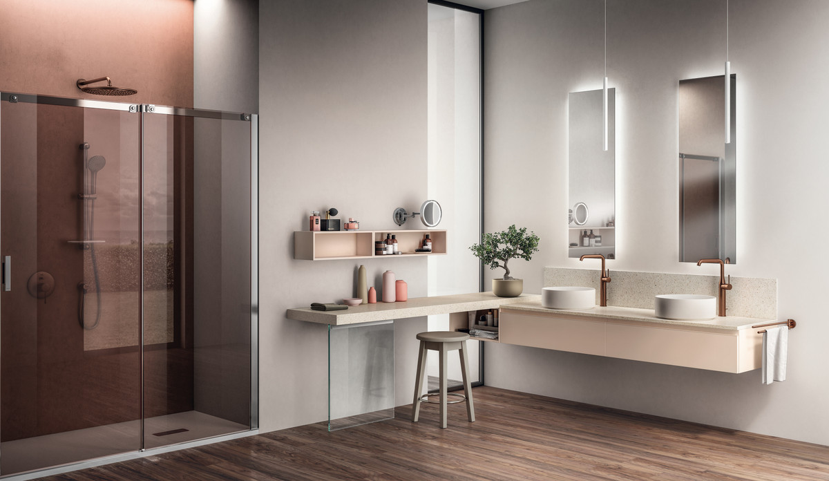 Lots of ideas for creating a make-up corner in the bathroom | Scavolini ...