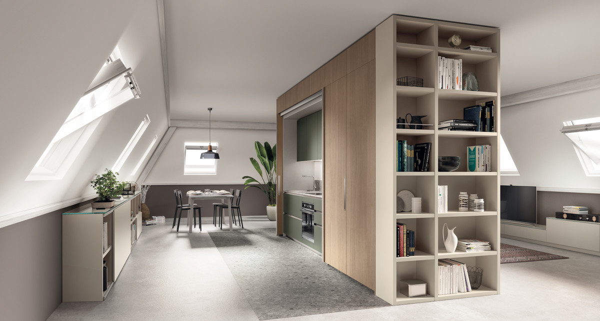 Designing the Kitchen in a Studio Flat | Design | Scavolini Magazine