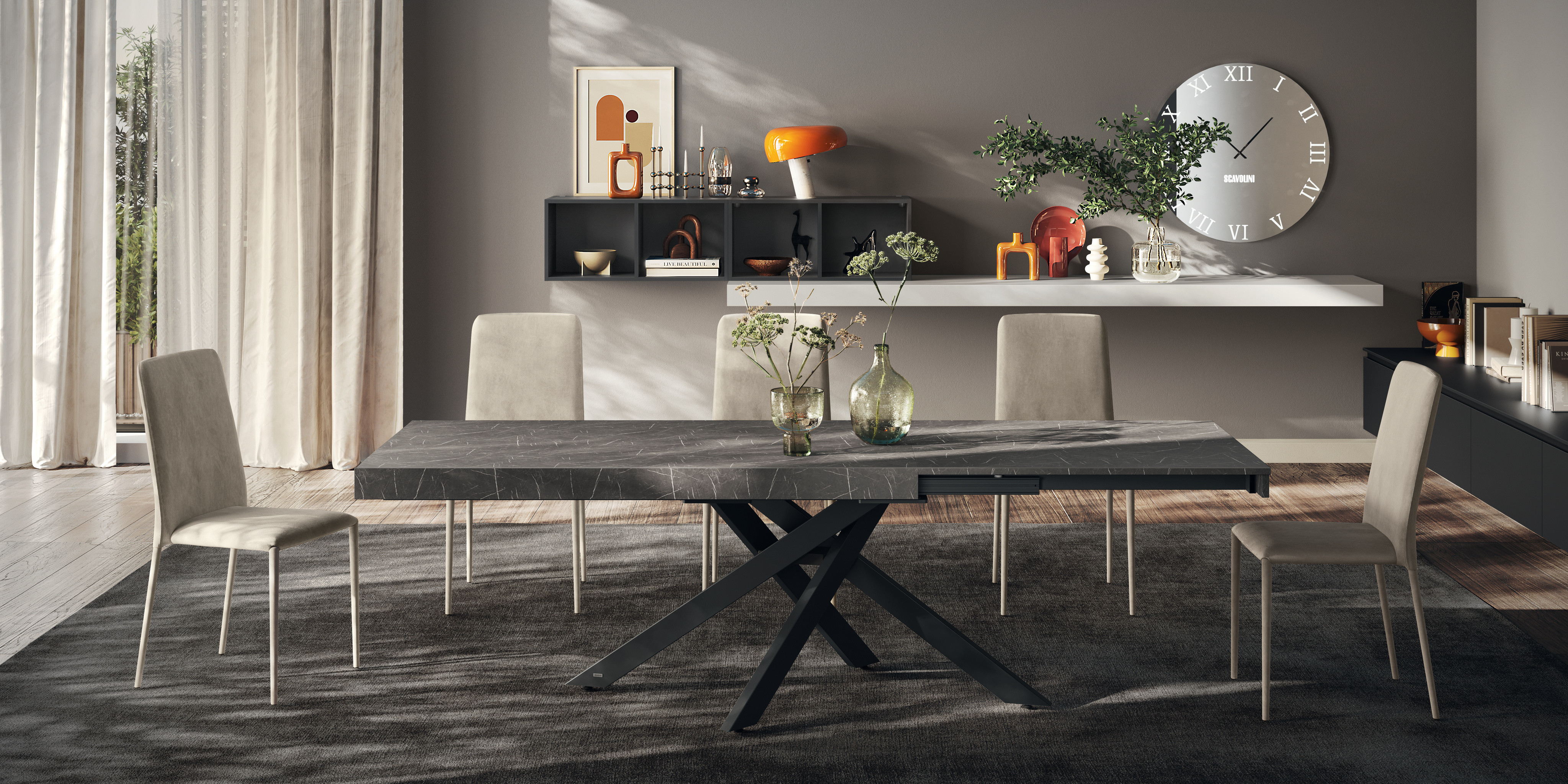 3 different kitchen chair models | Scavolini Magazine