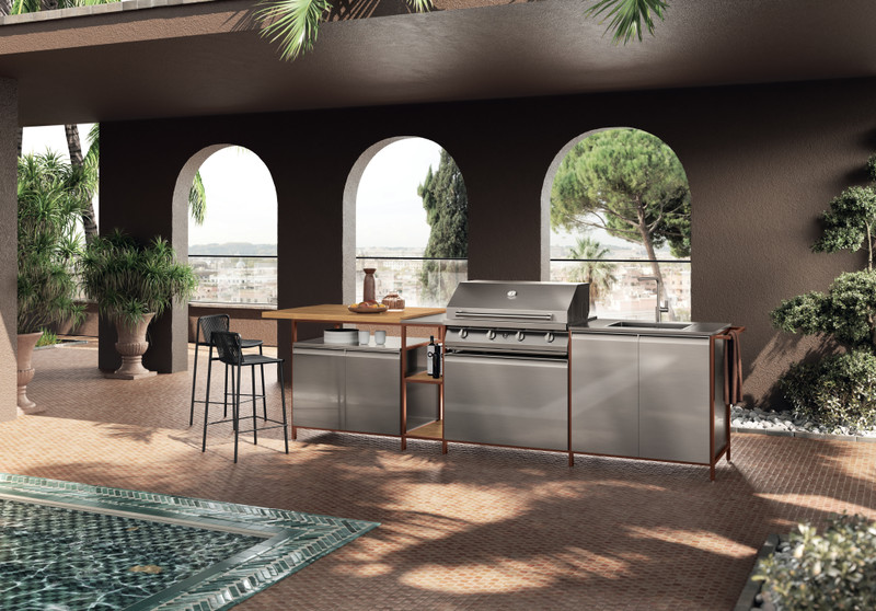 Cooking outdoors: the barbecue area in the garden | Scavolini Magazine