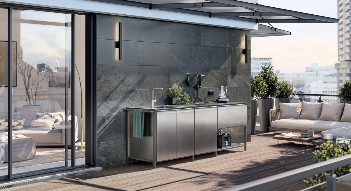 How to transform your balcony into an outdoor kitchen | Das Haus leben ...