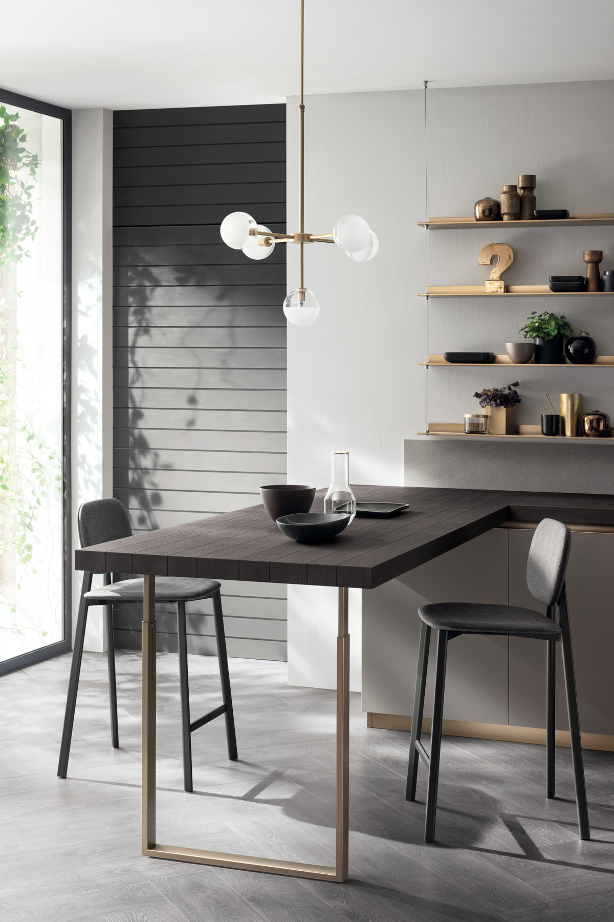 How to make the most of a kitchen with a peninsula | Diseño | Scavolini ...
