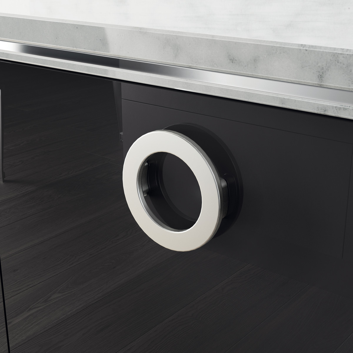Handles and recessed grip profiles, we compare solutions- Scavolini ...