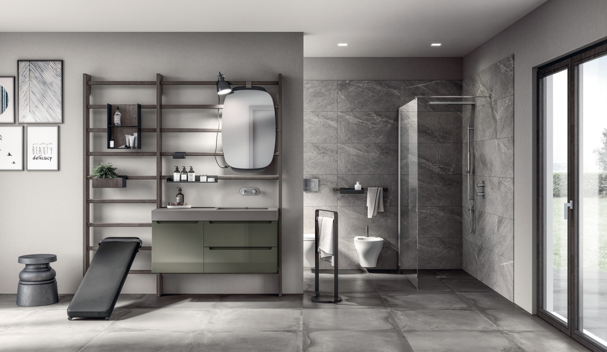Create a gym in your bathroom: Gym Space | Scavolini Magazine