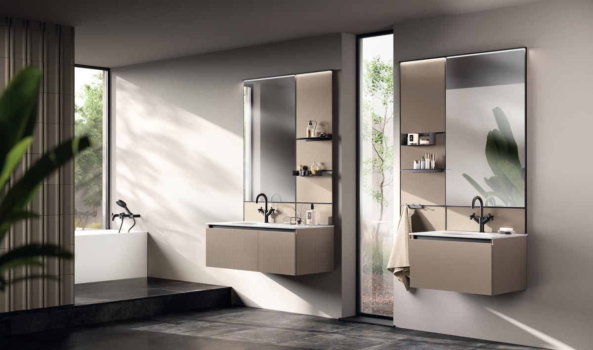 Mobile bagno con doppio lavabo: idee per l’arredo | Scavolini Magazine