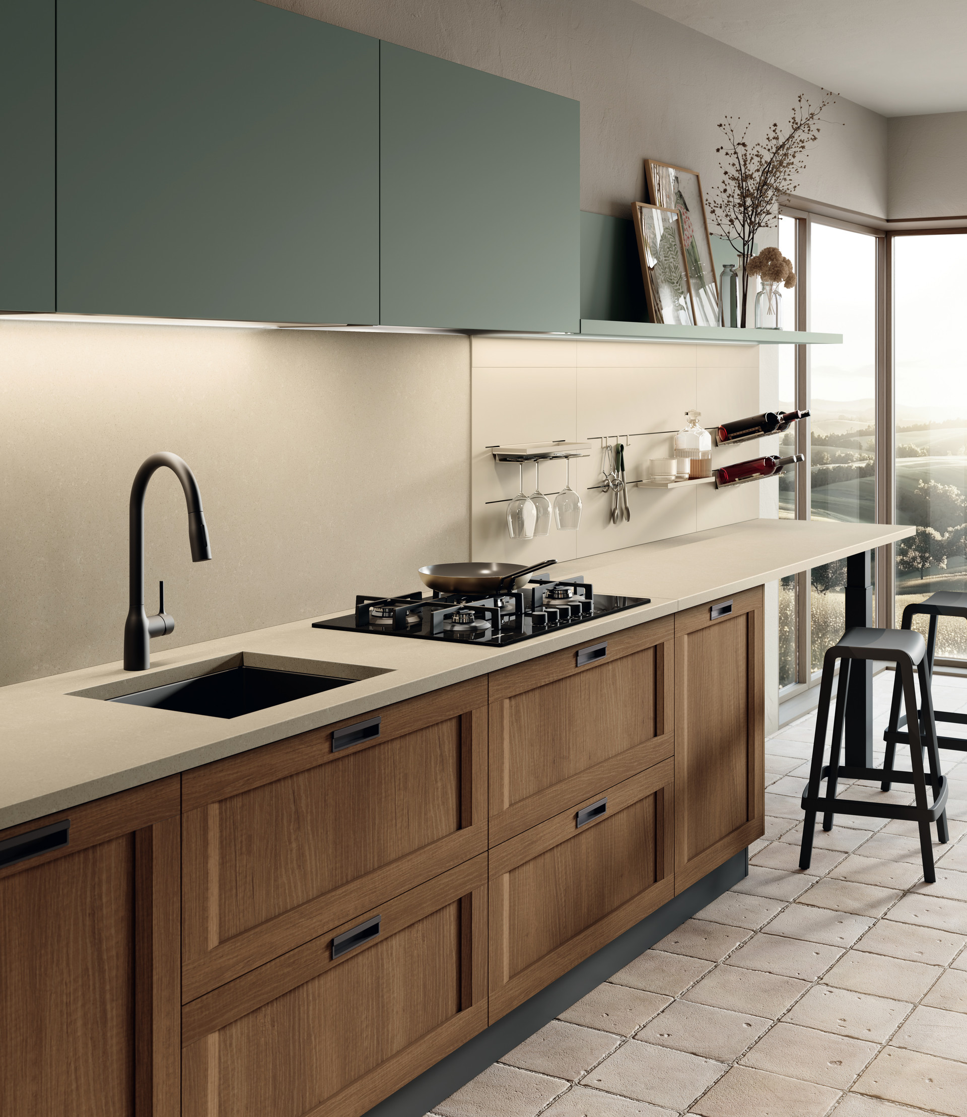 Kitchen Cabinet Moda Scavolini | Images Catalog Colors