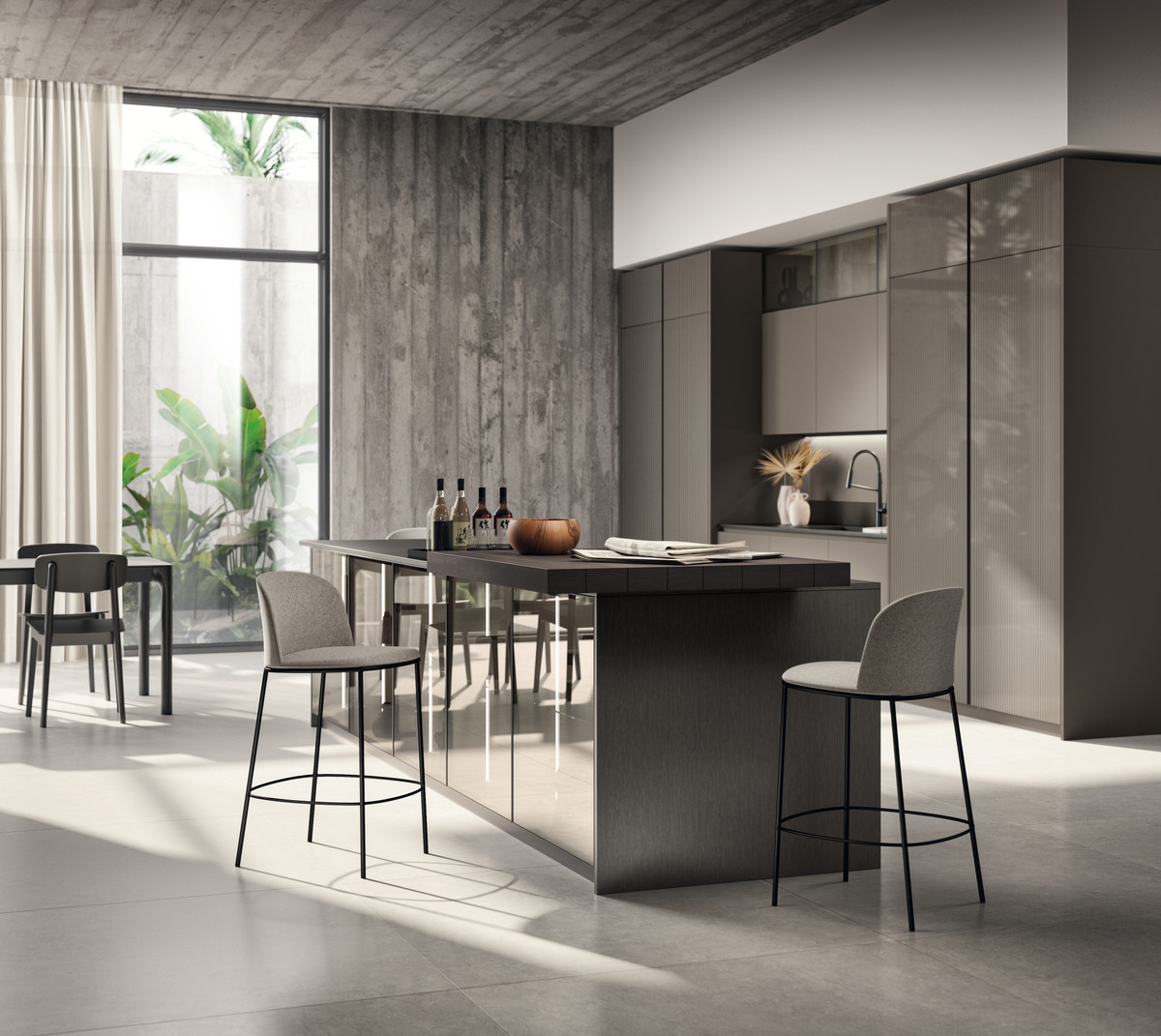 Cuisine avec îlot central : notre guide | Scavolini Magazine
